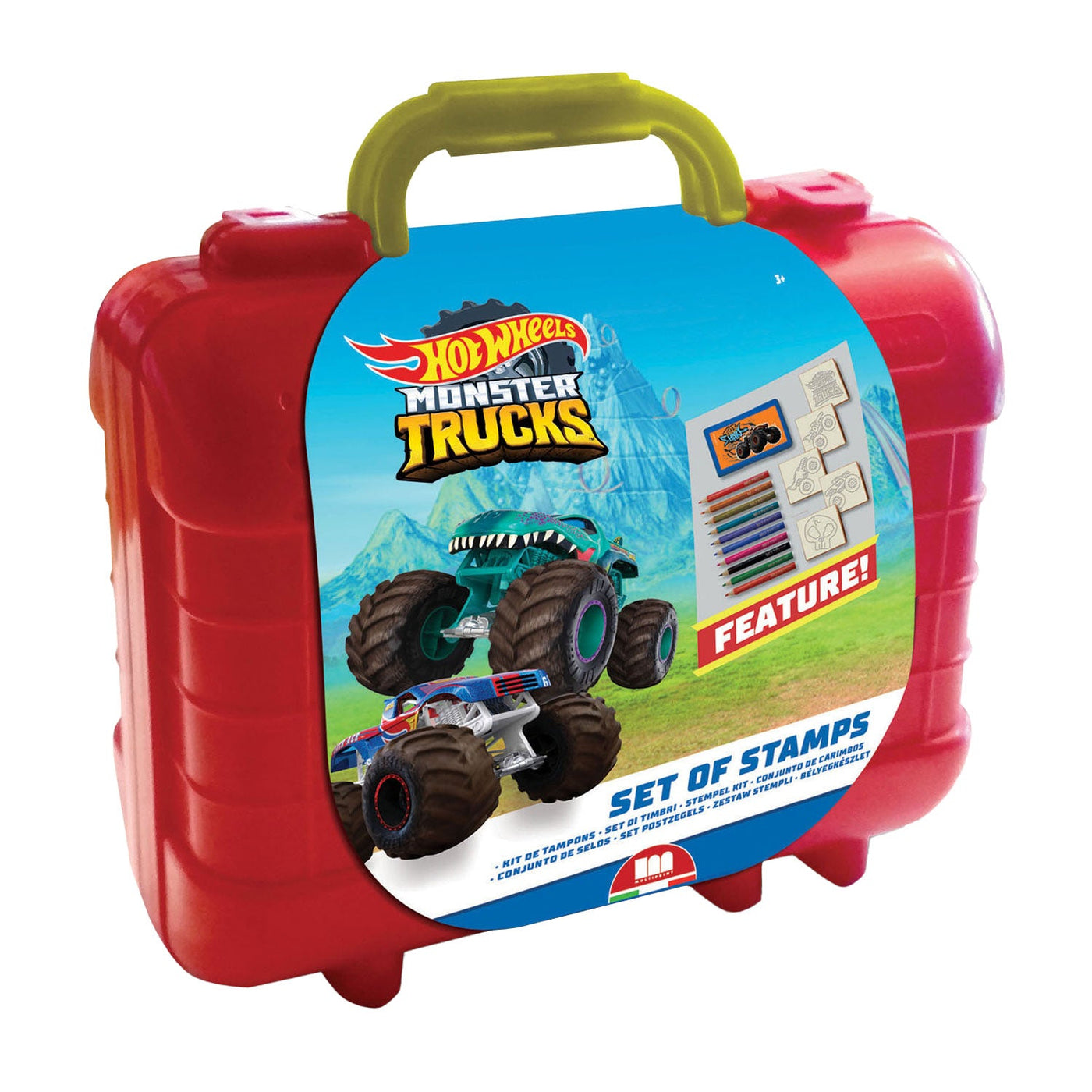 Hot Wheels Travel Stamp and Coloring Case — Aquariumplantenshop