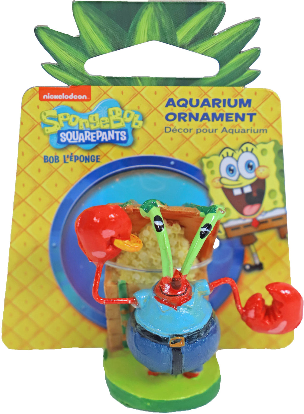 Penn Plax Sponge Bob - Mr. Krabs mini 5 cm — Aquariumplantenshop