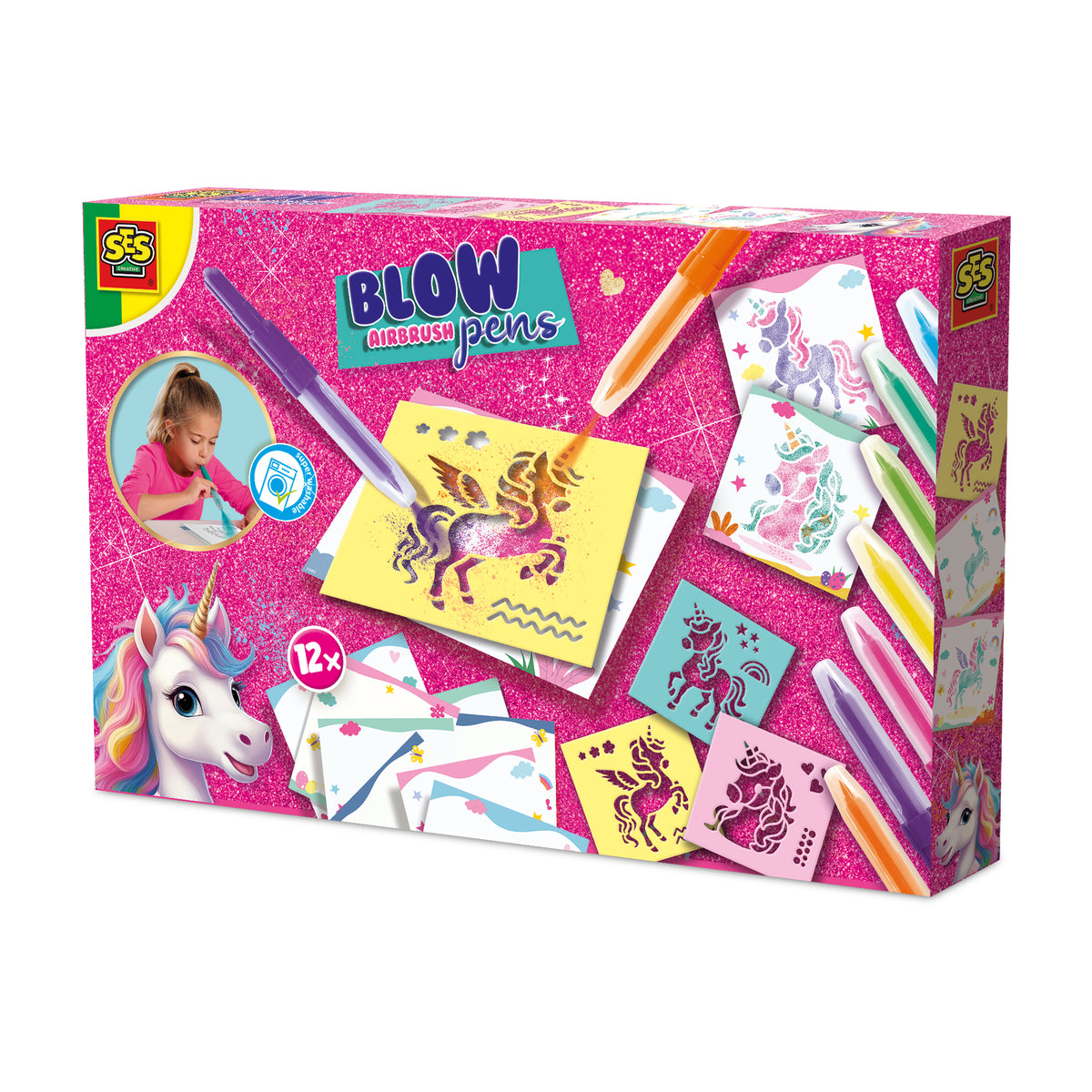 SES Creative Unicorn - Blow airbrush pens — Aquariumplantenshop