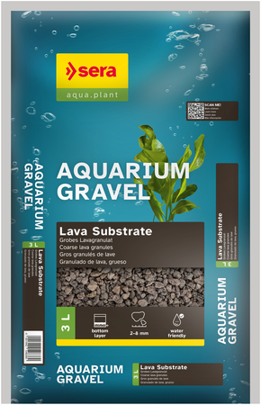 Sera Aquarium Gravel Lava Substrate — Aquariumplantenshop