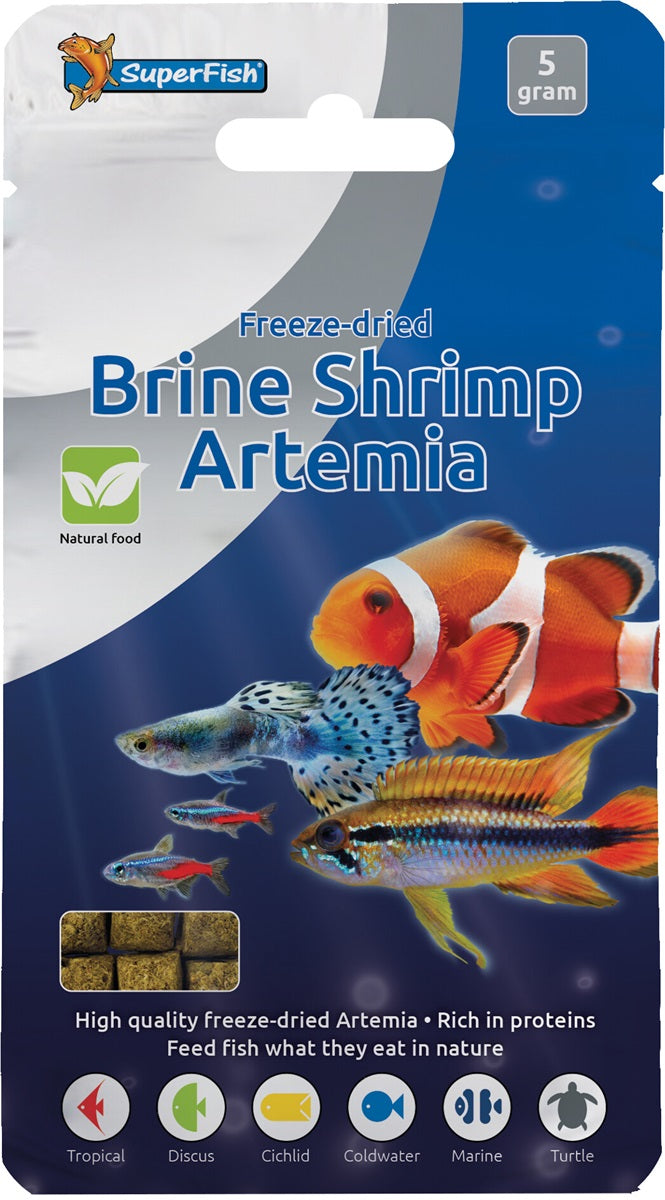 SuperFish Freeze Dried Artemia — Aquariumplantenshop