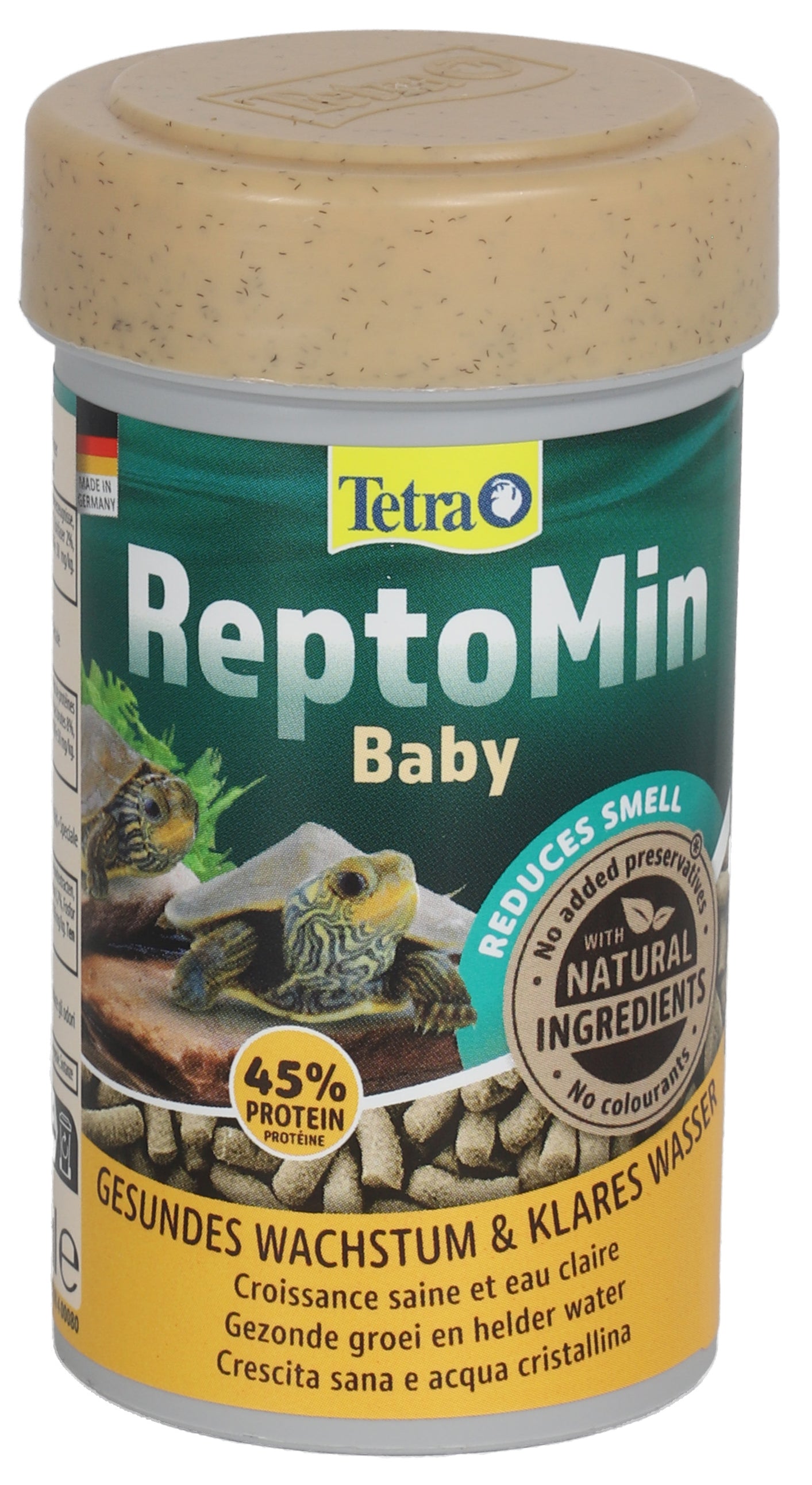 Tetra ReptoMin Baby | Compleet Voeder voor Jonge Waterschildpadden ...